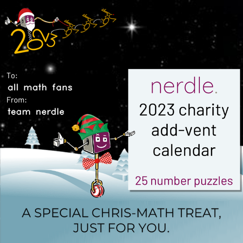 A special Chris-math treat from team nerdle to all math fans